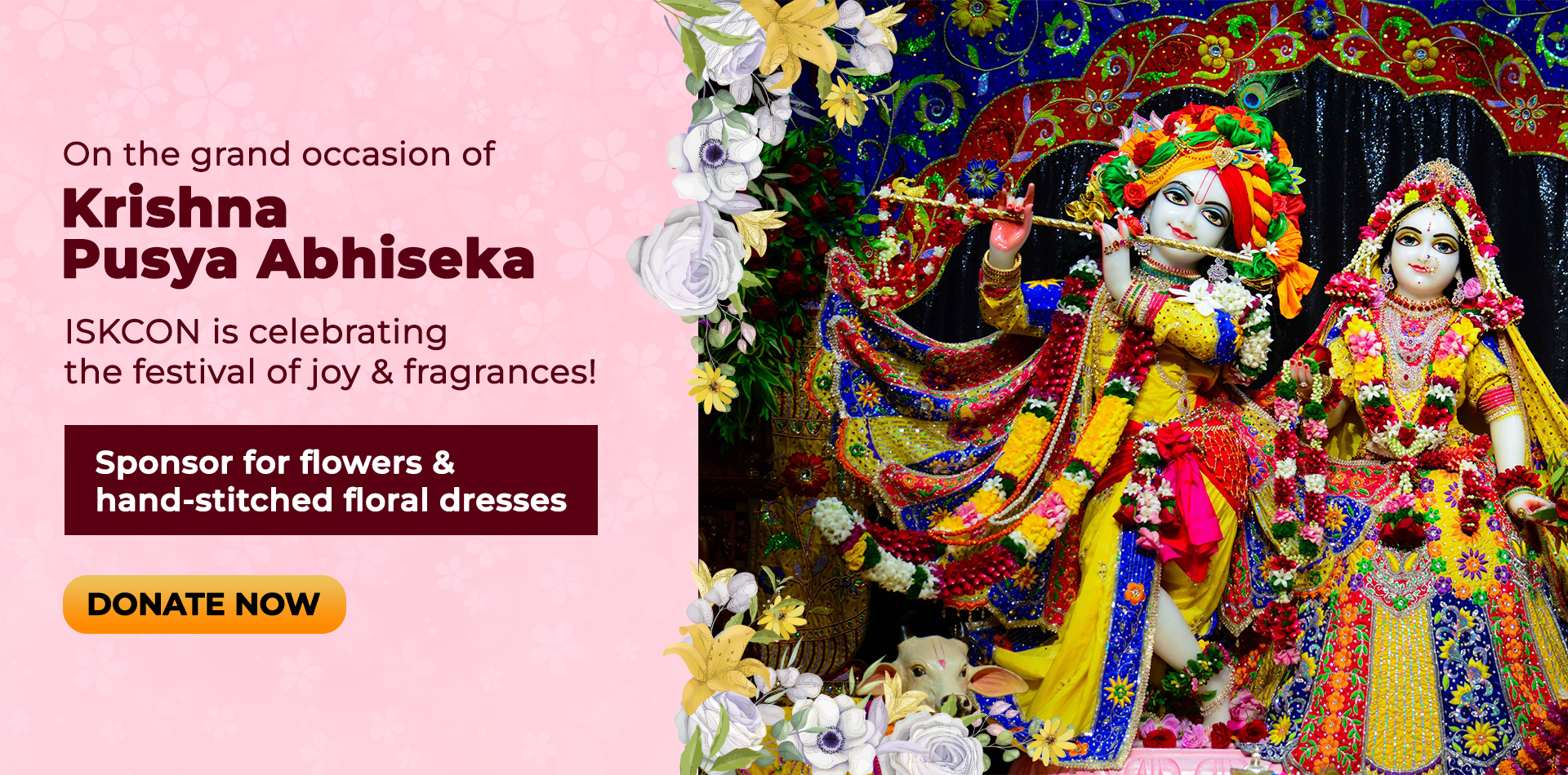 Online Donation For Iskcon | Official Website | Donate Now